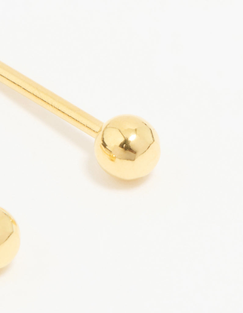 Studex 3mm Ball 24K Pale Gold Stud - Earrings - Lovisa