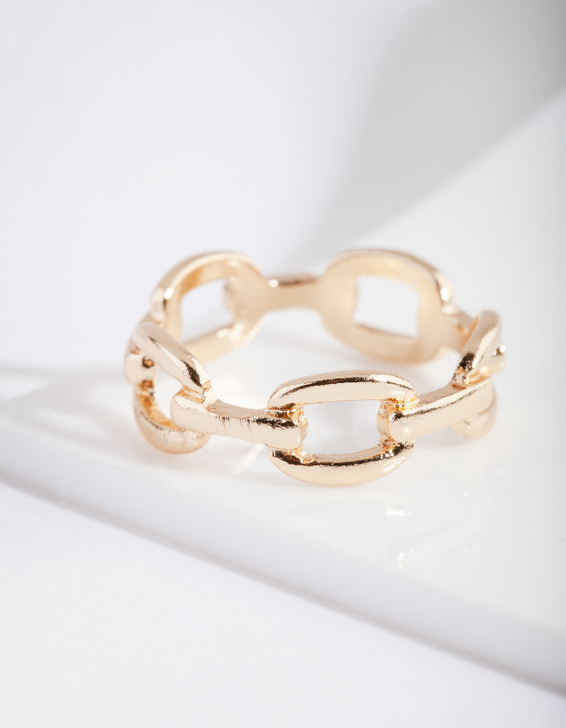 Gold Fine Chain Ring | Jewel near me | Jewelery | Lovisa