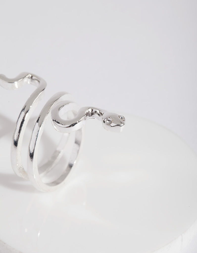 Silver Fine Snake Ring | Jewelery | Necklaces | Rings | Lovisa