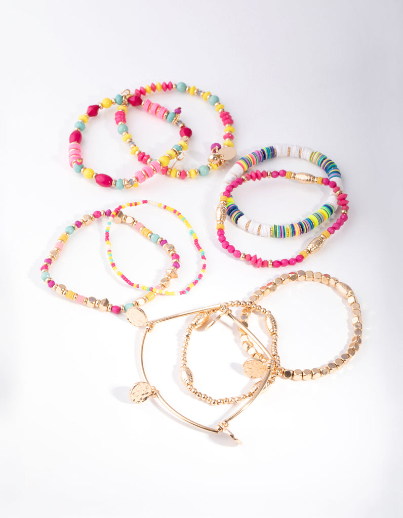 Gold Stretch Multi Bracelets | Jewel near me | Jewelery | Lovisa