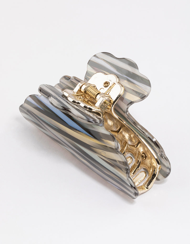 Acrylic Scalloped Edge Claw Clip - Lovisa