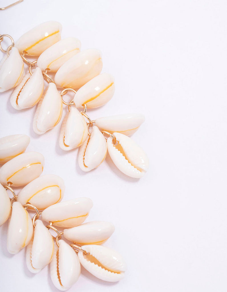 Natural Genuine Shell Drop Earrings - Lovisa