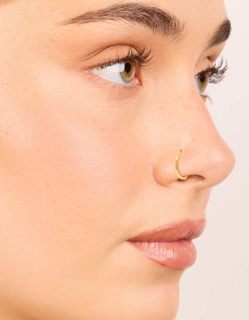 Plain Surgical Steel Nose Rings 4-Pack - Lovisa