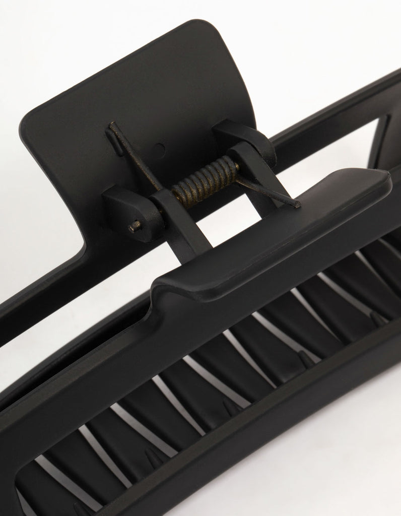 Extra Large Black Coated Claw Clip - Lovisa