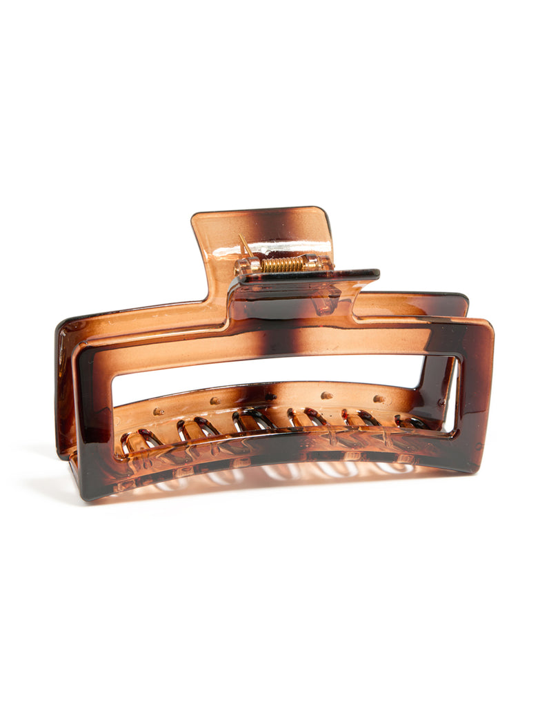Tortoiseshell Shiny Claw Clip - Lovisa