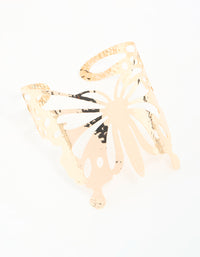 Gold Butterfly Arm Cuff - Lovisa