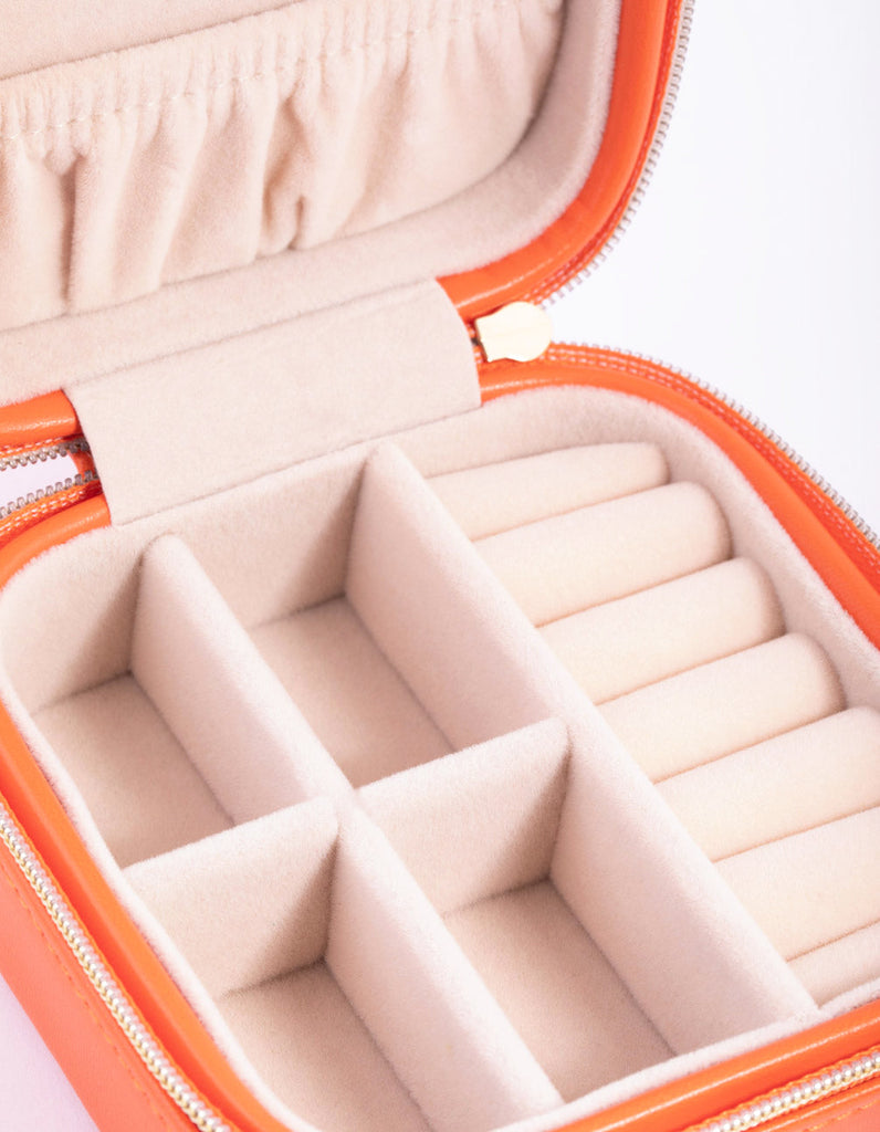 Square Orange Jewellery Box - Lovisa