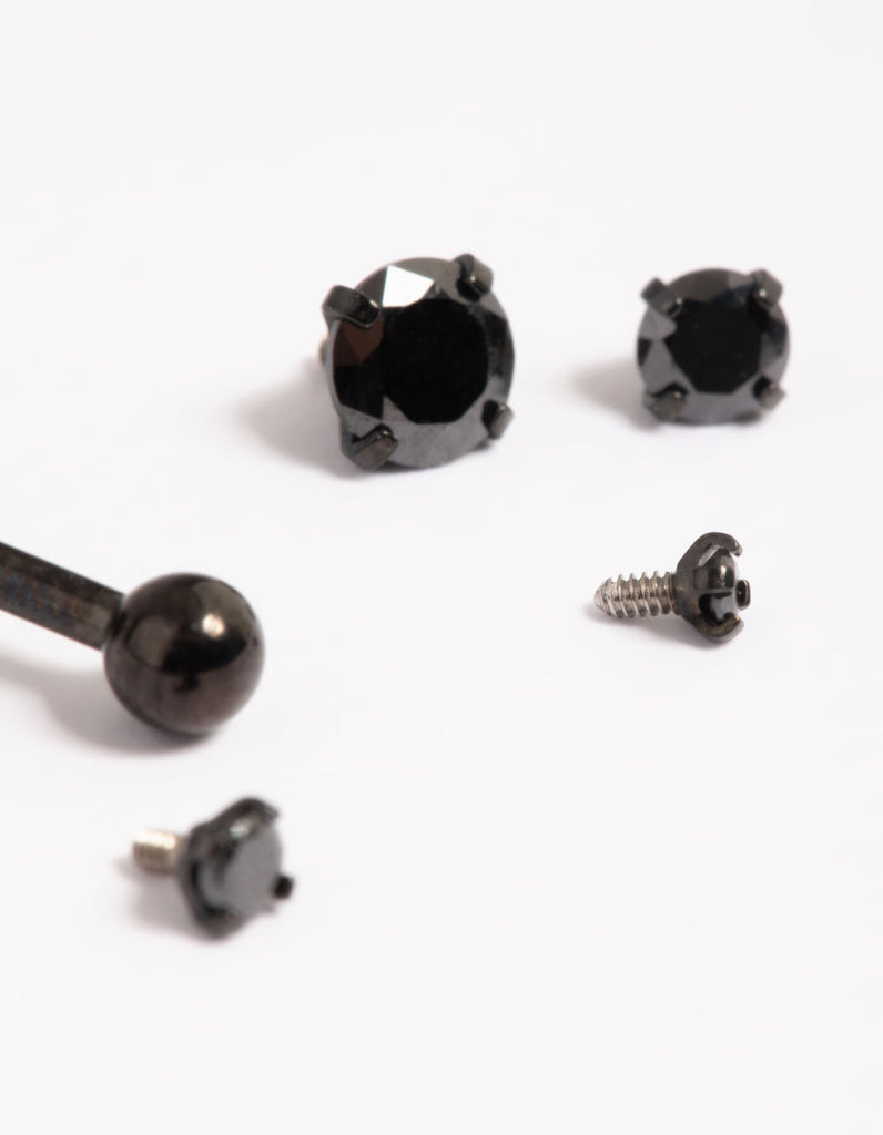 Graduated Stone 6-Pack Flat Back - Lovisa