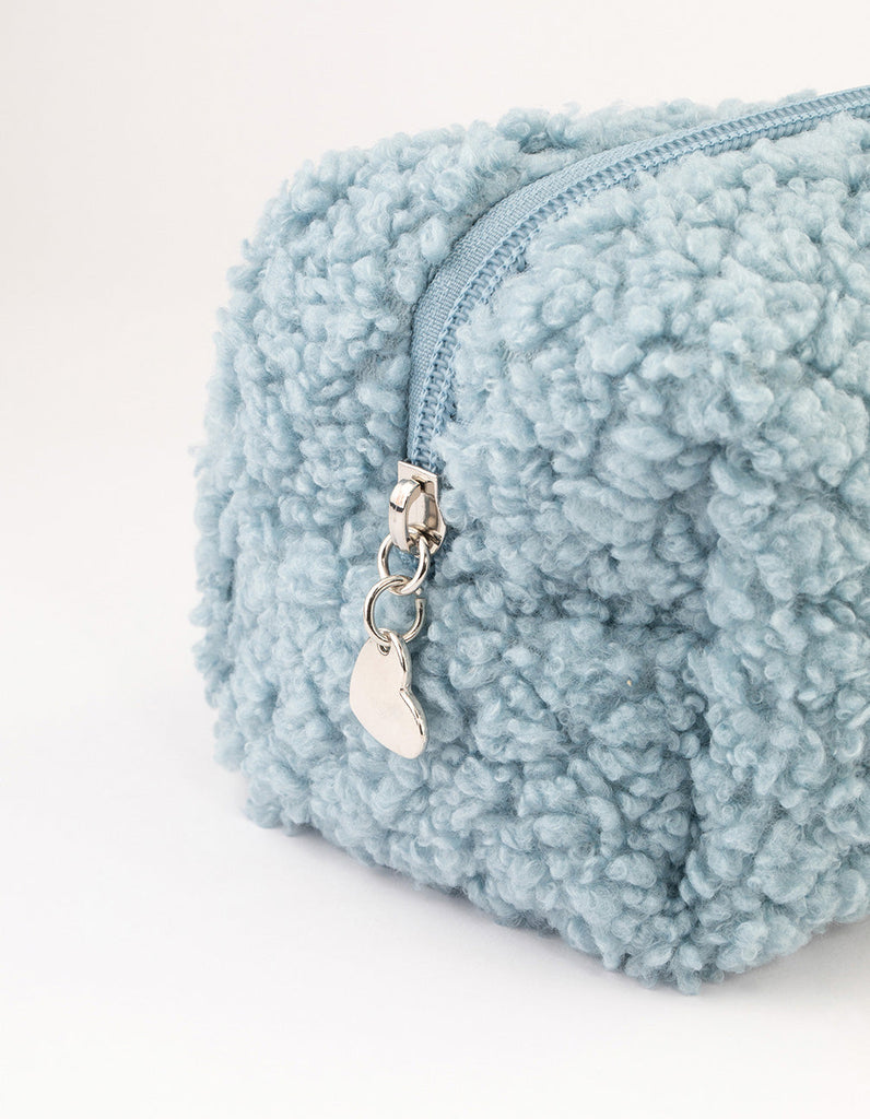 Blue Teddy Cosmetic Case - Lovisa